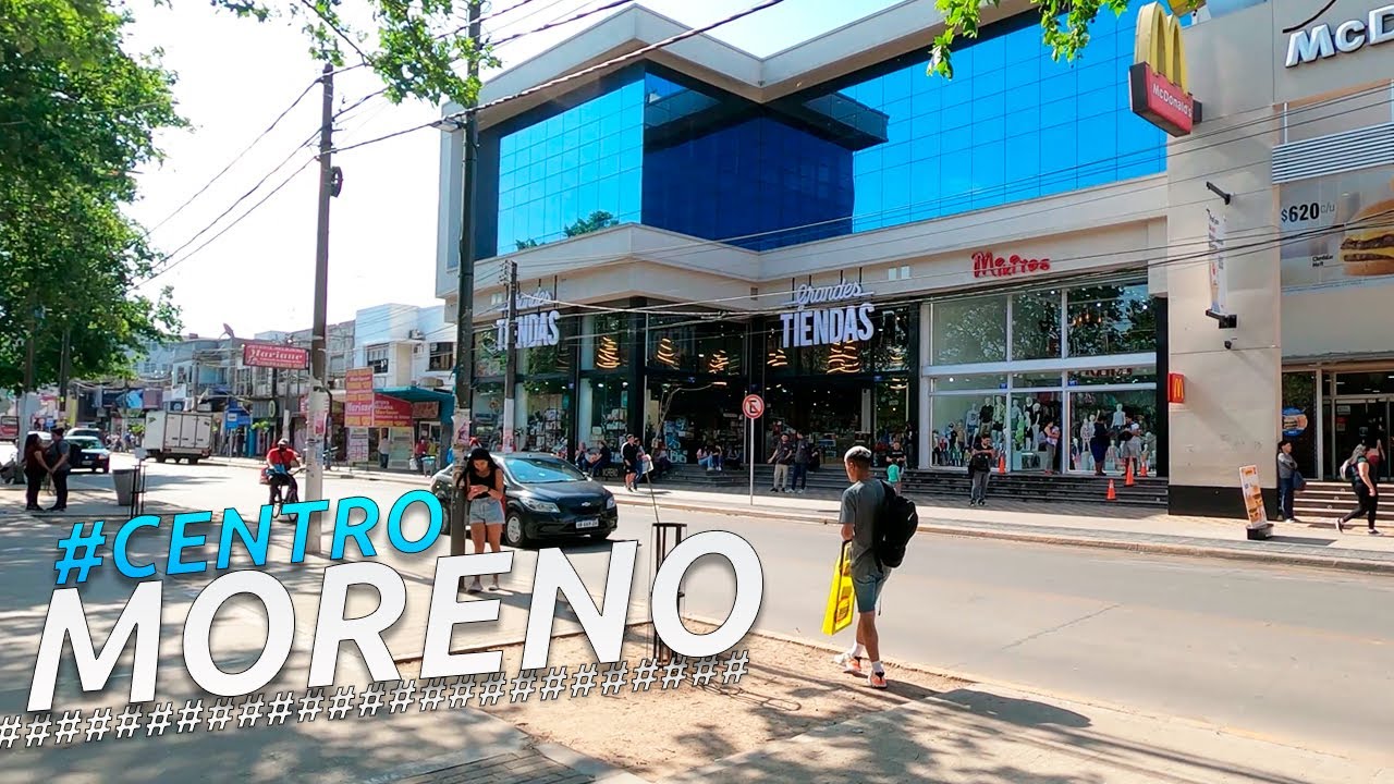 Recorriendo MORENO CENTRO | BUENOS AIRES | ARGENTINA | 4K Walking Tour ...