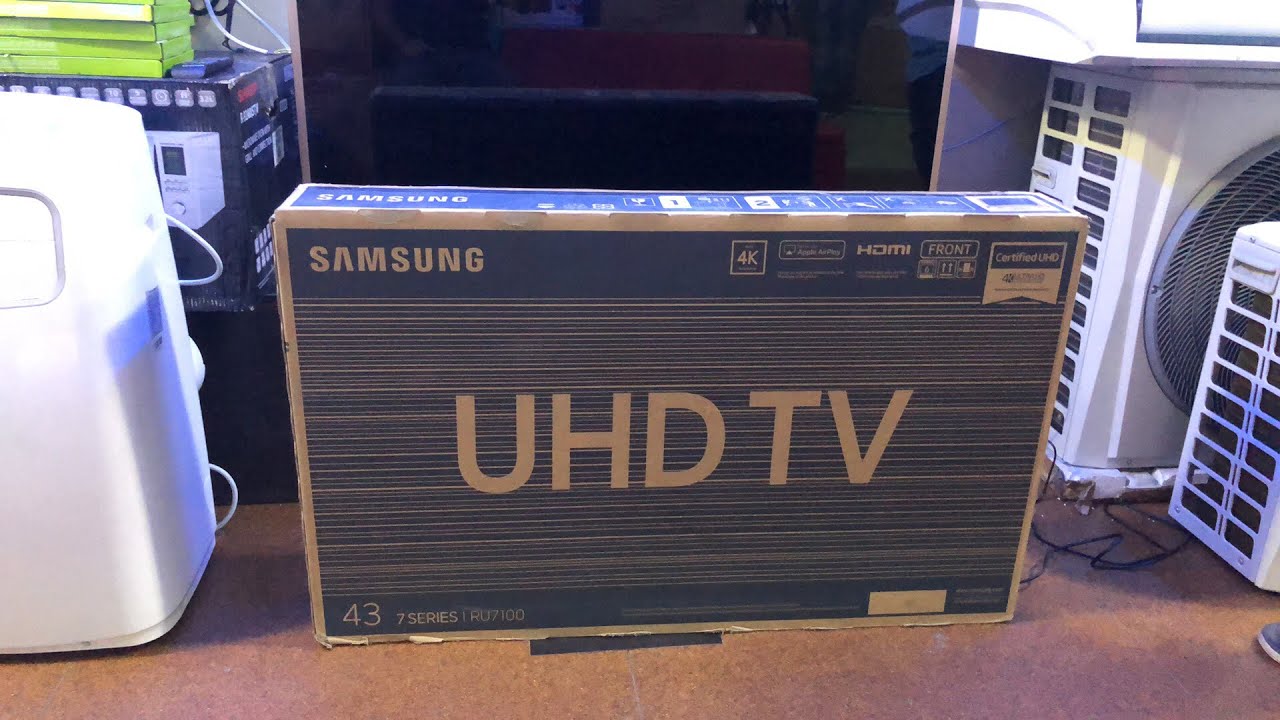 43 inch Samsung 4K Smart tv - YouTube
