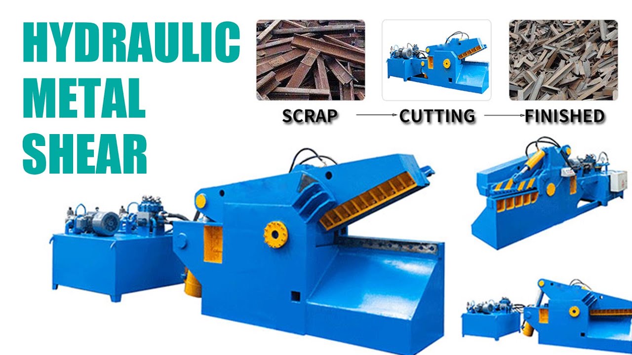 Metal Shear Machine | Alligator shear | Scrap Metal Cutting Machine for ...