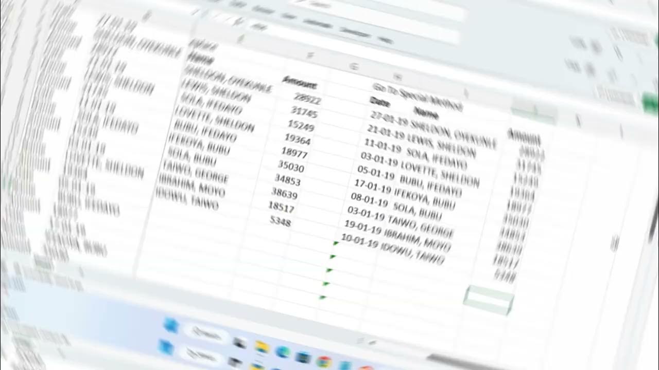 How to Unstack Data in Excel - YouTube