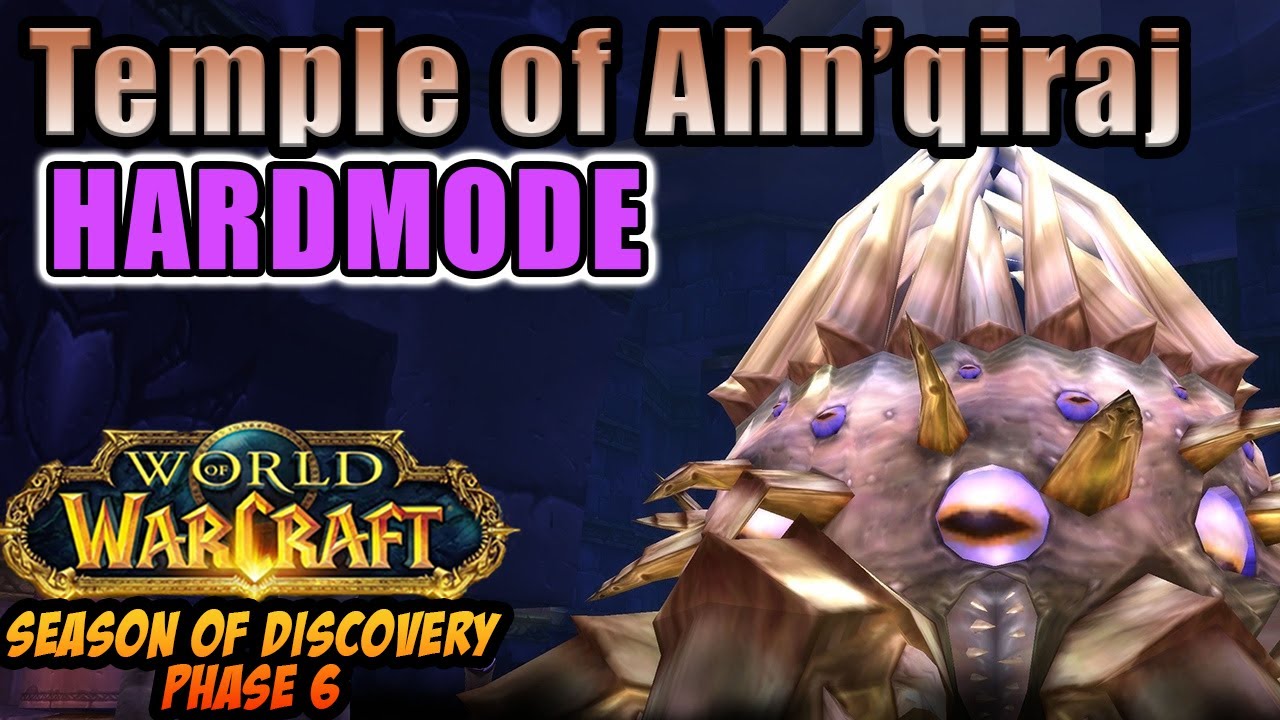 SoD Temple of Ahn'Qiraj HARDMODE All Bosses | Shadow Priest POV - YouTube