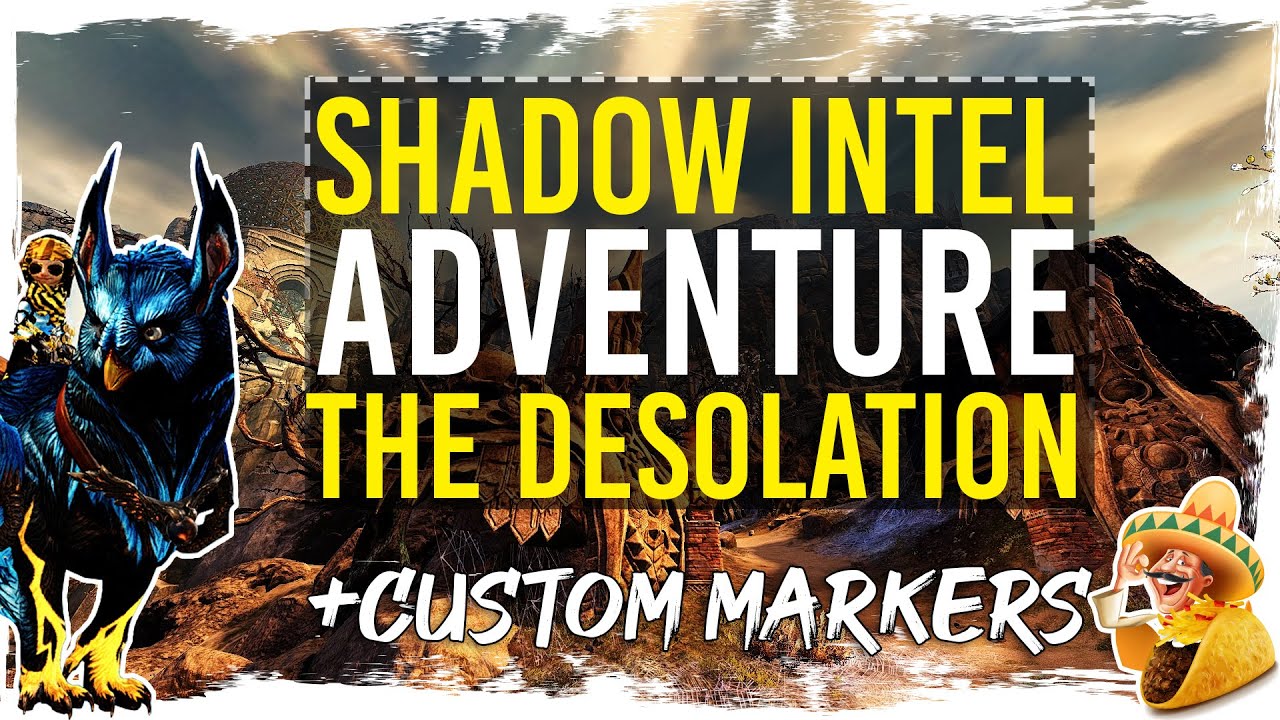 Guild Wars 2 Path of Fire - Adventure - Shadows Intel - Gold Chest ...