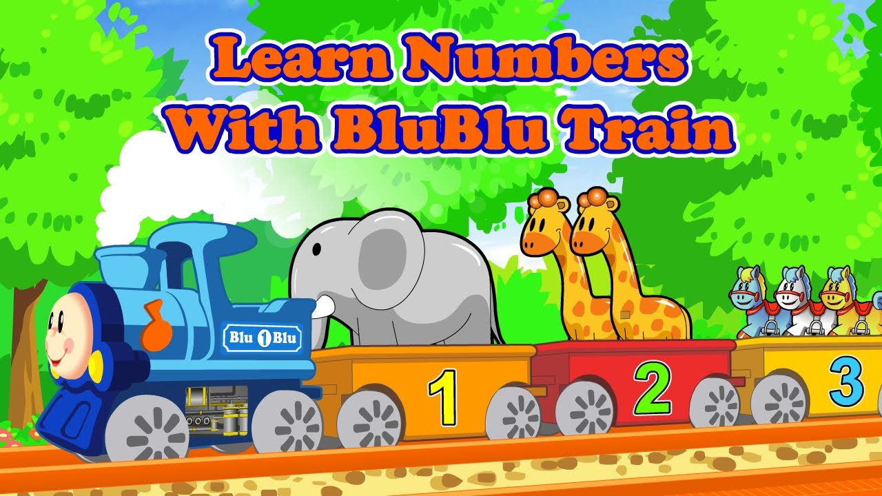Learn Numbers with BluBlu Train - YouTube