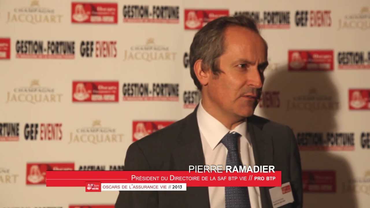 Pierre Ramadier aux 28e Oscars de l'Assurance Vie - YouTube