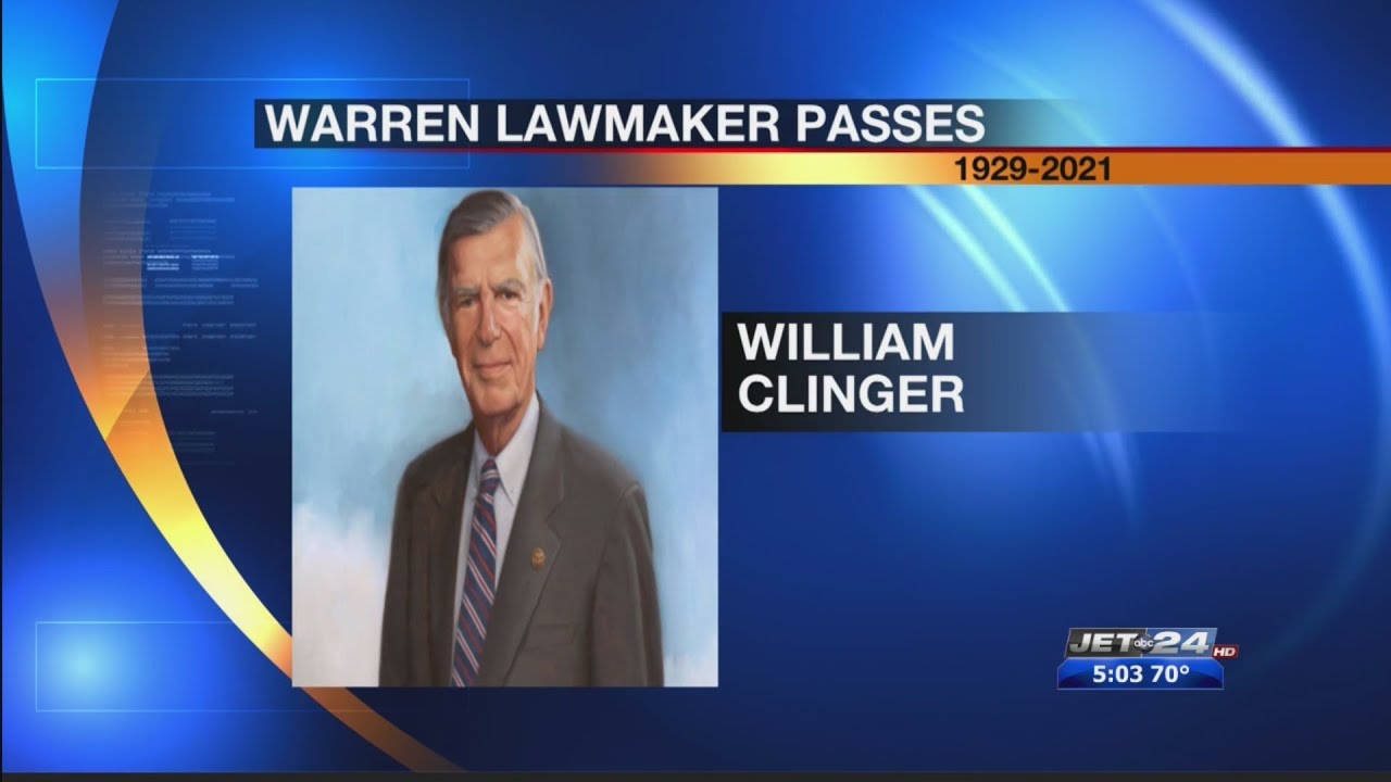 Longtime Warren County Congressman William Clinger passes away - YouTube