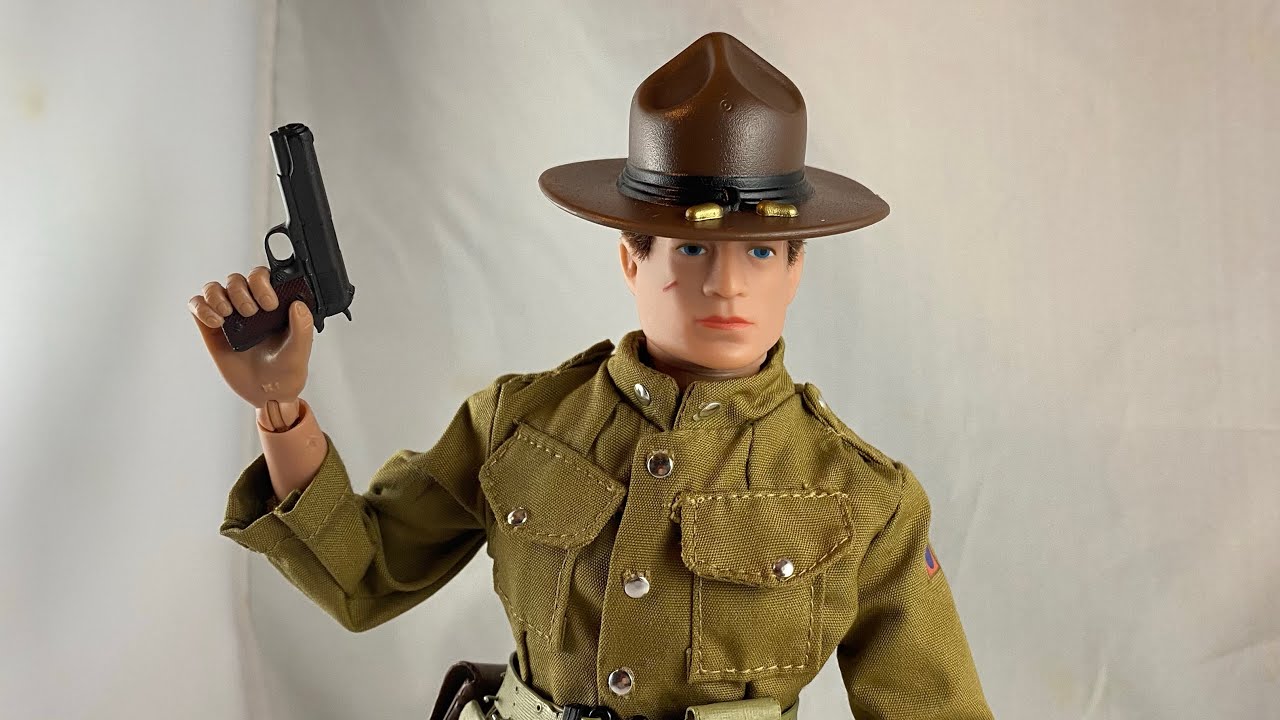 Gi Joe/Action man WWi American NCO kitbash - YouTube