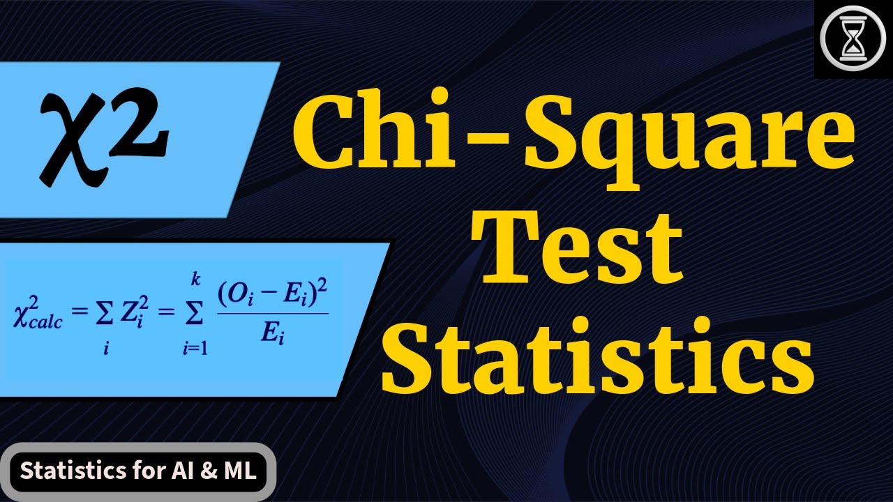 Chi- Square (χ²) Test Statistic for Categorical Data | Hypothesis ...