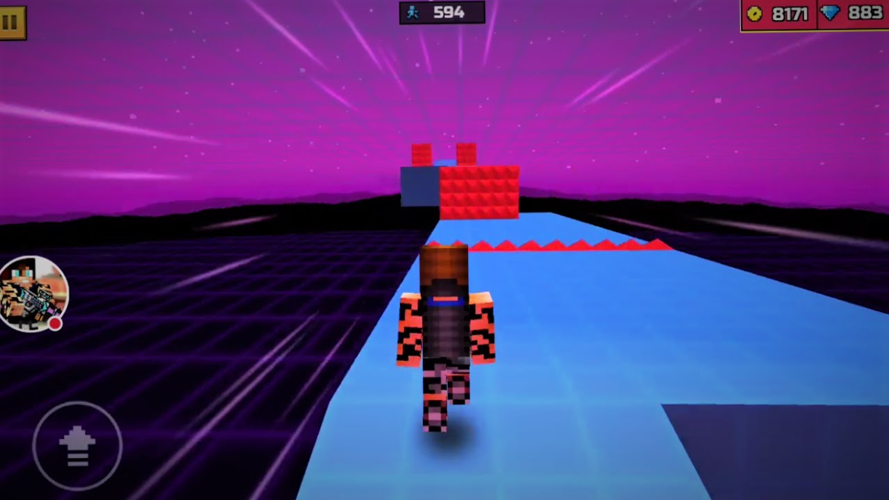 Pixel Gun 3d | Extreme Run Challenge!!?? [12.0.0] - YouTube