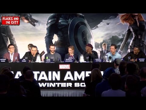 CAPTAIN AMERICA THE WINTER SOLDIER Cast Interviews