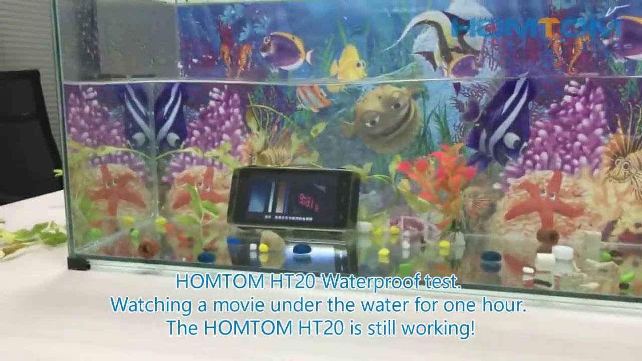HOMTOM HT20 | Waterproof test - YouTube