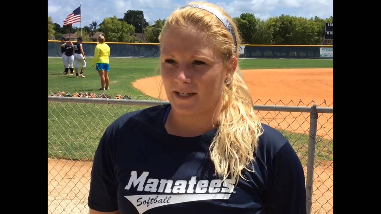SCF softball team prepares for state tournament - YouTube