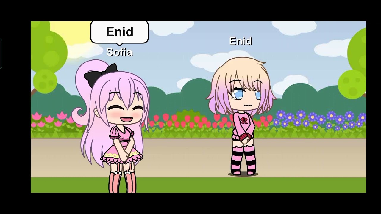 Haciendo a Enid en gacha life - YouTube