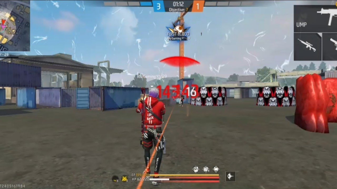 RN Gaming 29 vs MR Gaming7 1 vs 1 Custom Room In FreeFire Clash Squad ...