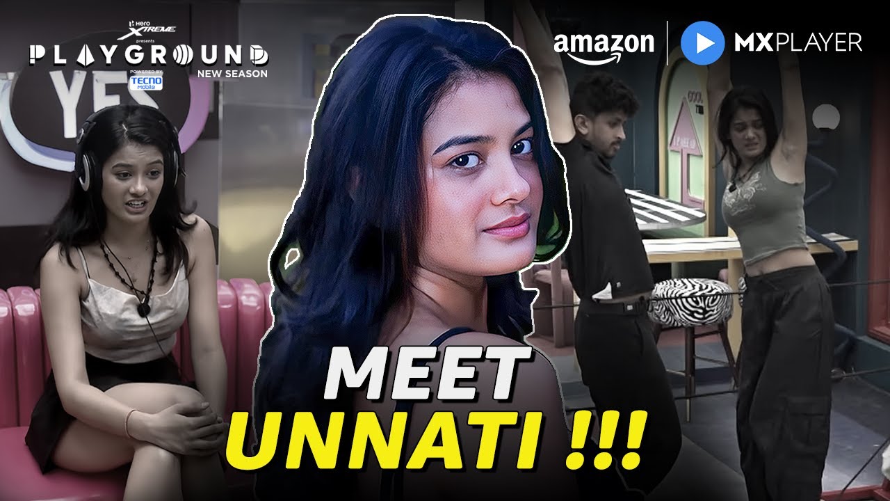 Meet Unnati: The Gossip Girl Of Playground Season 4 | Amazon MX Player ...