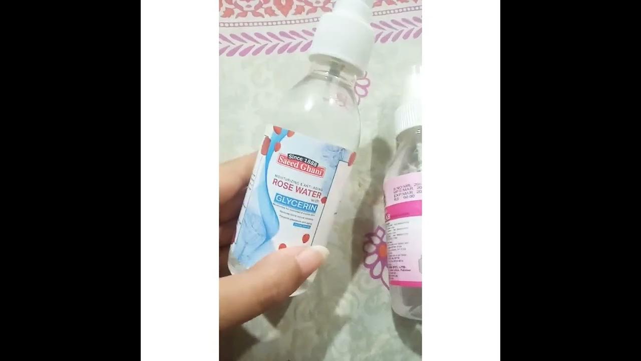 Reviews about Saeed ghani skin care products (part-1) - YouTube