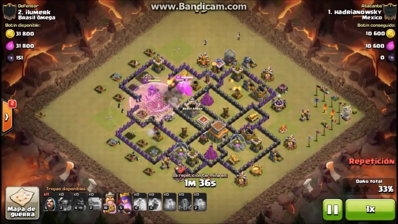 Ataque Th8.5 Gowipe con Terremotos - YouTube