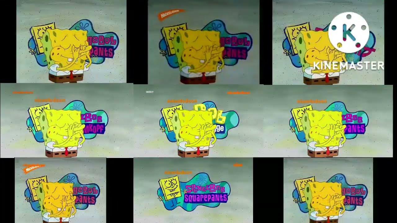 SpongeBob SquarePants Theme Song But with 9 Languages Played at Once - YouTube