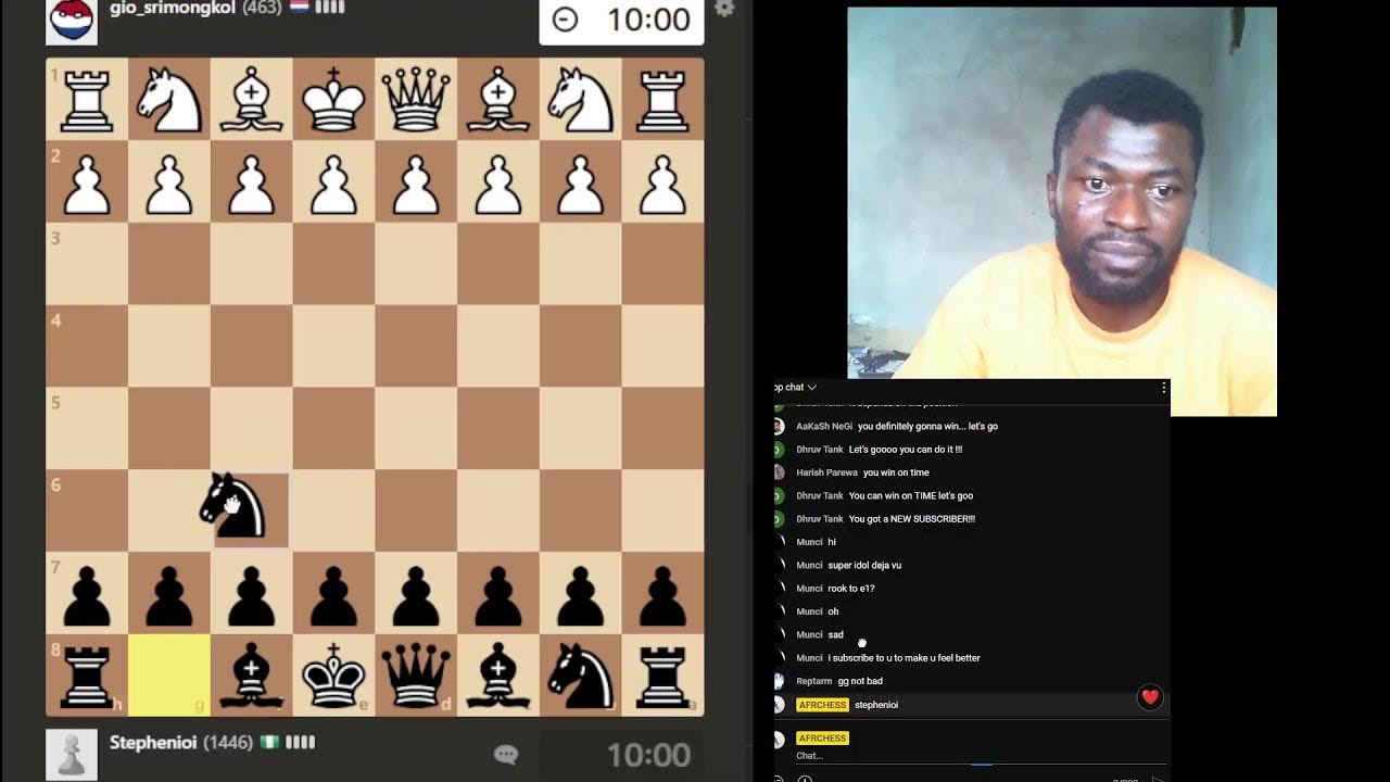CHESS LIVE STREAM PLAYING VIEWERS 18 - YouTube