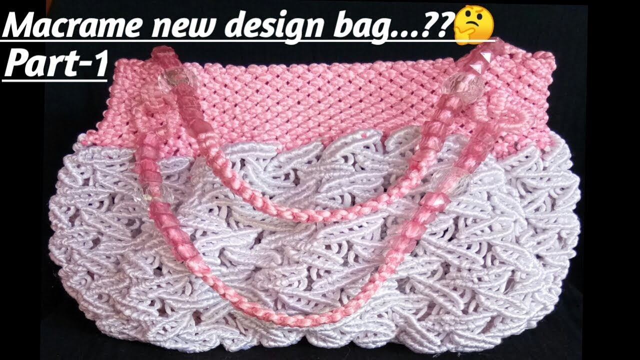#macramebag | #newmacramebag | How to make new macrame bag step by step ...