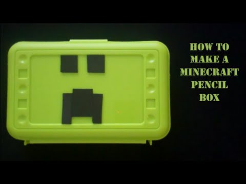 Minecraft Themed Birthday Party Idea - School Supply: How to Make a ...