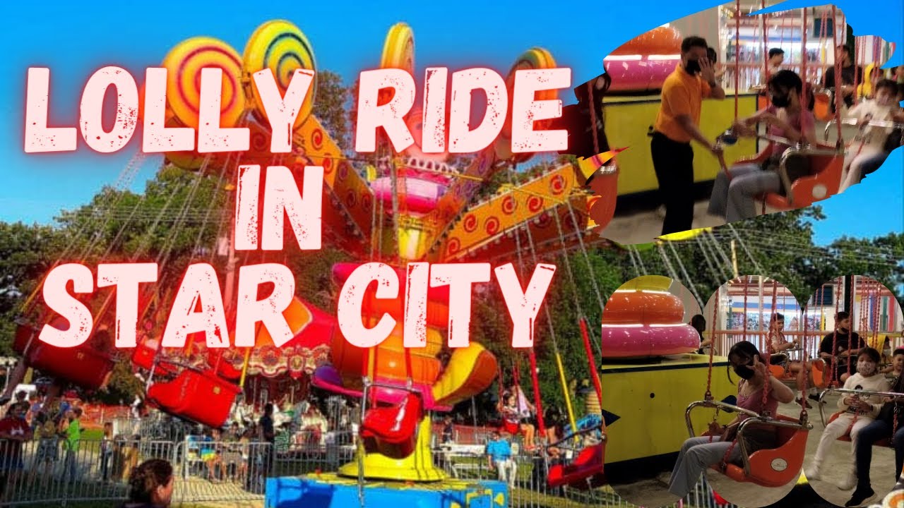 LOLLY SWING STAR CITY NEW RIDES NEW ATTRACTION - YouTube