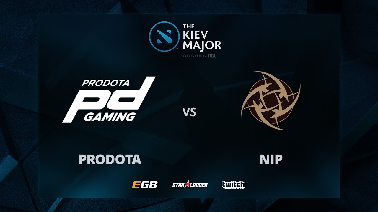Prodota vs NiP, The Kiev Major EU Main Qualifiers - YouTube