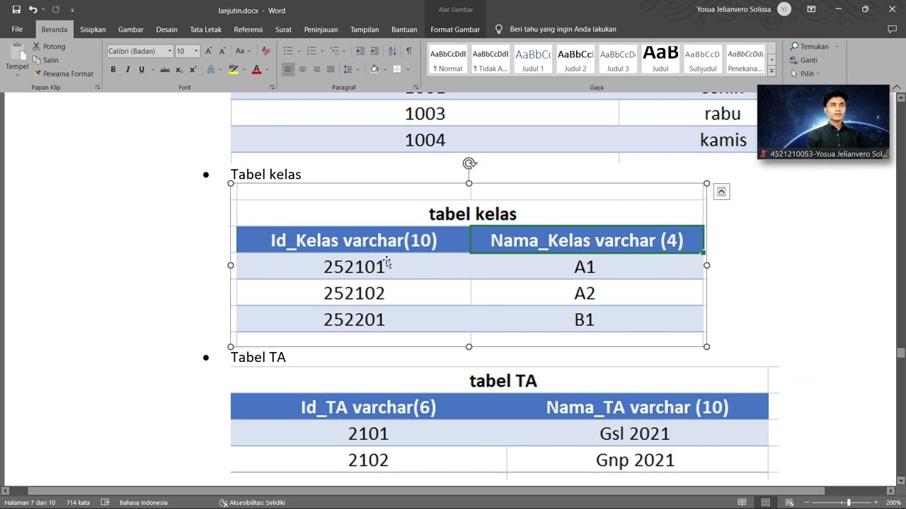 Basis Data B - UNF,1NF,2NF Dll. - YouTube