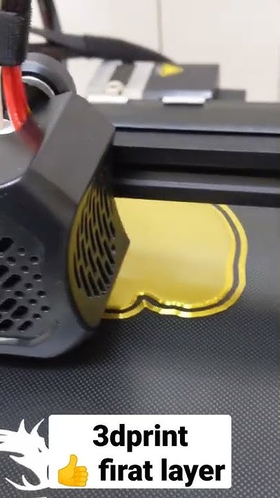 3dprint how does right first layer look like - YouTube