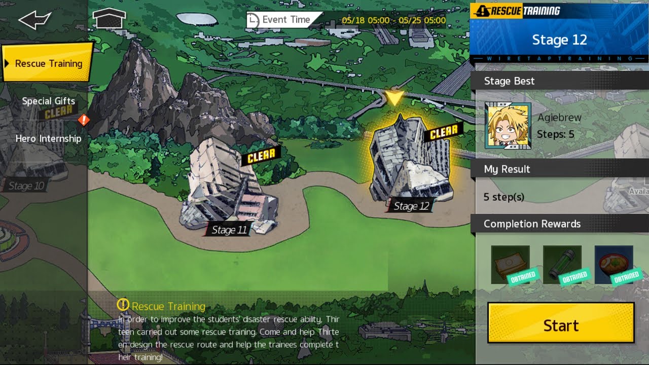 Rescue Training Stage 10 - 12 | My Hero Academia: TSH SEA - YouTube