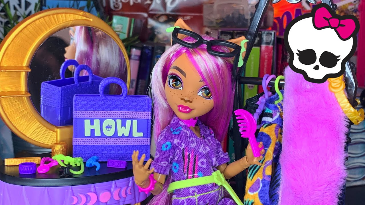 Clawdeen’s FASHION STUDIO?! Monster High G3 Clawdeen Wolf Fashion ...
