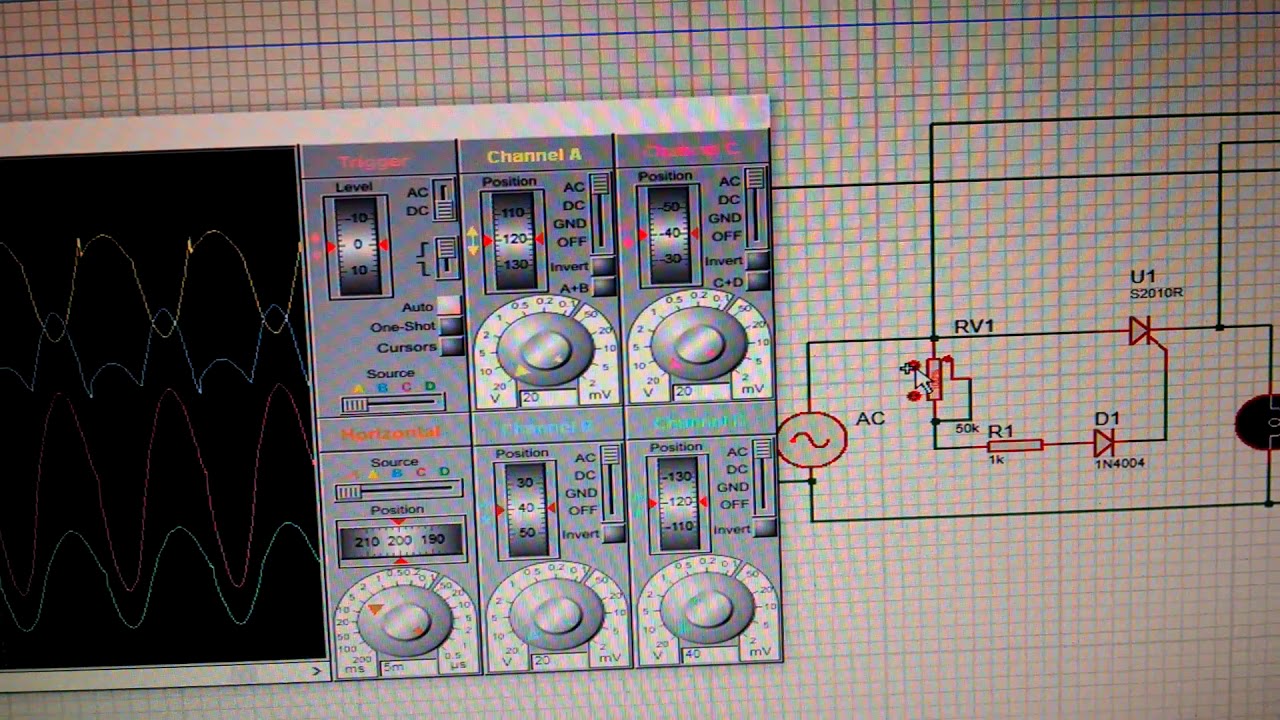 Dimmer con scr - YouTube