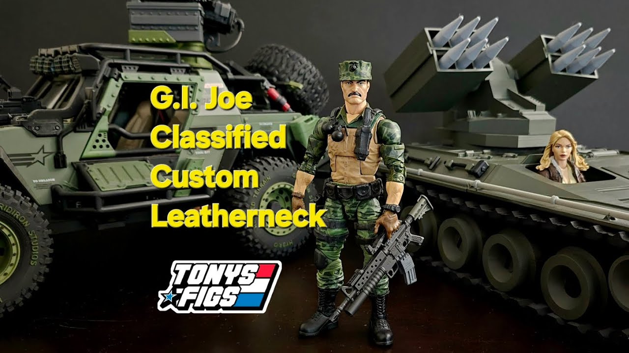 G.I. Joe Classified Custom Leatherneck - YouTube