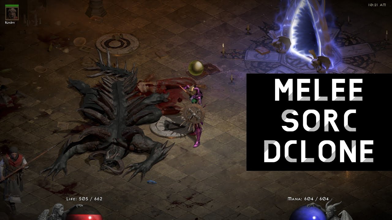 [D2R S8] Melee Sorc Dclone - YouTube