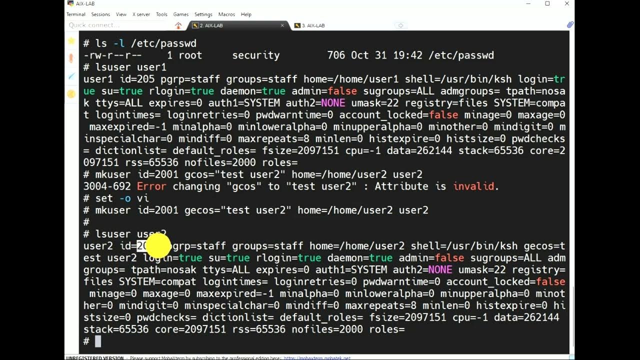 User Administration ( Part 1 ) - YouTube