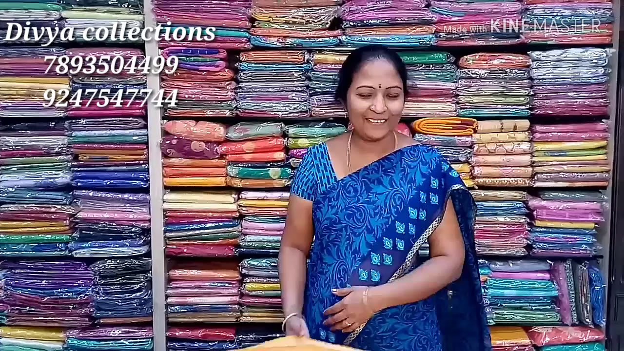 Handloom Lenine printed sarees, #episode 485 Divya collections - YouTube