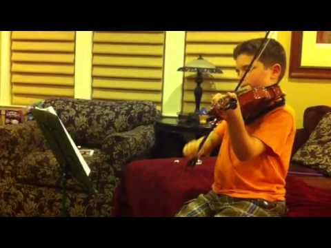 Kid playing viola - YouTube