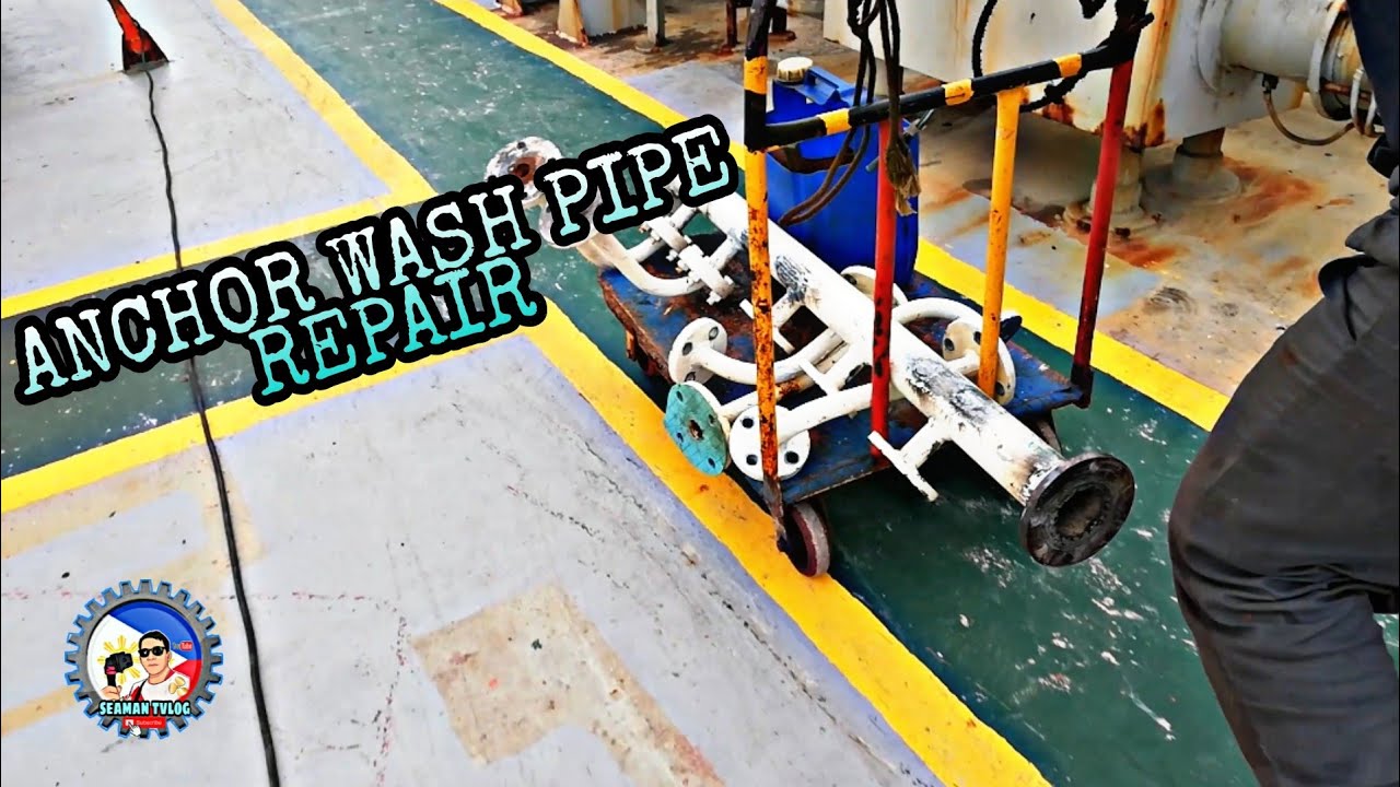 ANCHOR WASH PIPE REPAIR - YouTube