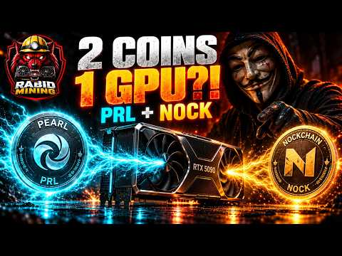 GPU Mining Just Got BETTER — Mine TWO Coins at Once! (PEARL + NOCKCHAIN)