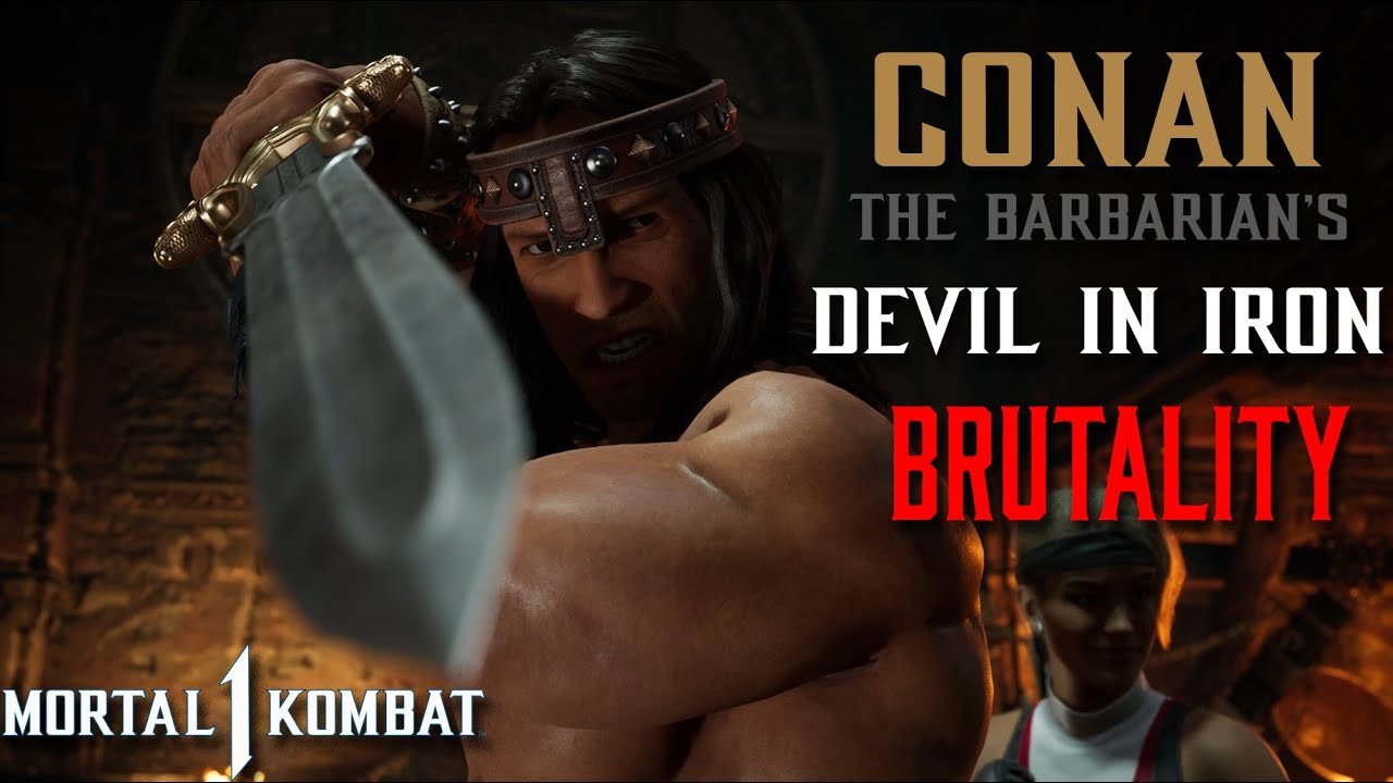 Mortal Kombat 1 - Conan The Barbarian's Devil In Iron Brutality - YouTube