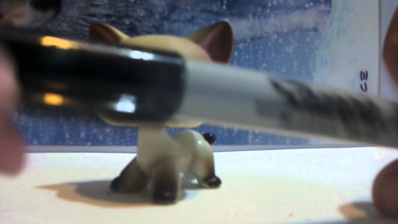 How to make lps eye lashes - YouTube