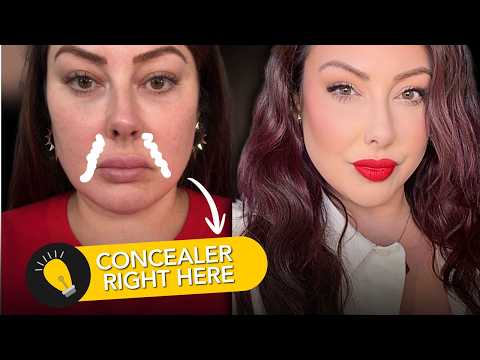 Sagging Skin and Jowls?  This 5 Minute Makeup Routine Actually Lifts Your Face!