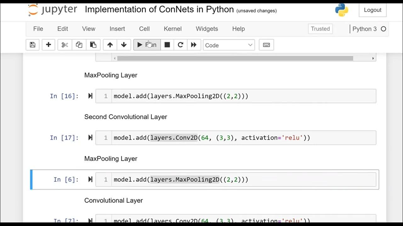 Convolutional Neural Network Example in Python | MNIST CNN Python ...