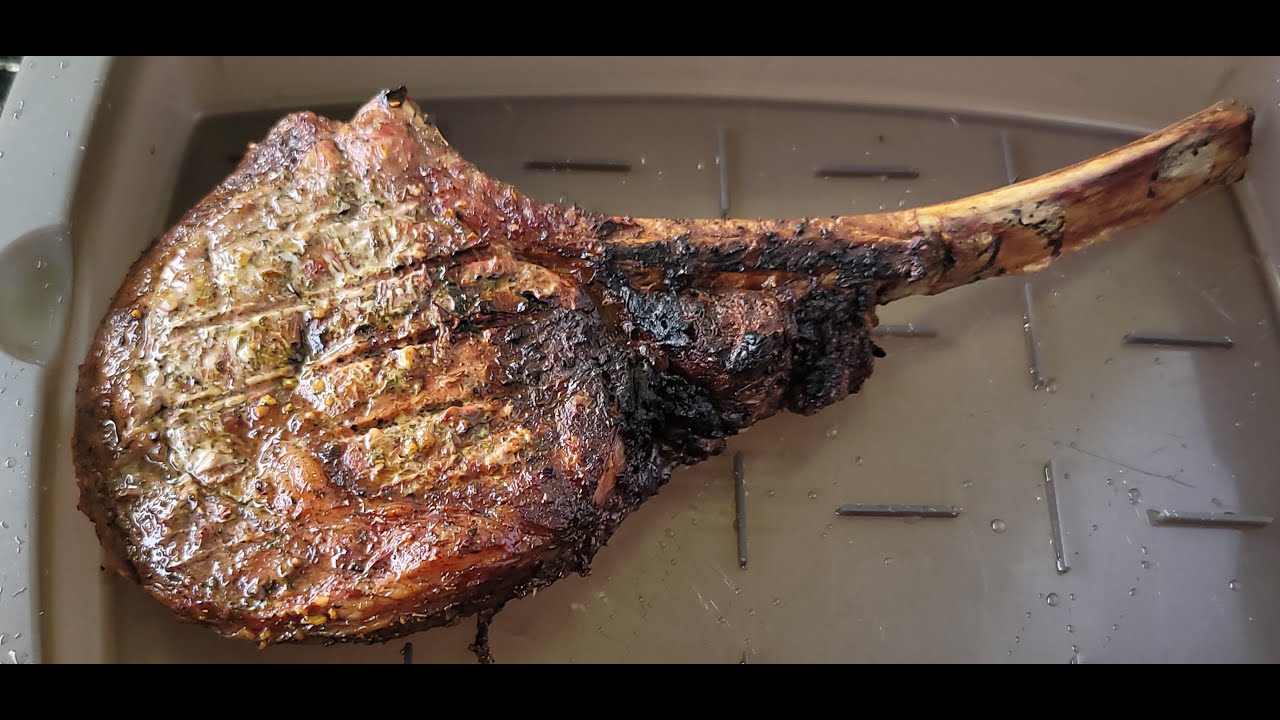 Clark's Cookery: Tomahawk Steak - YouTube