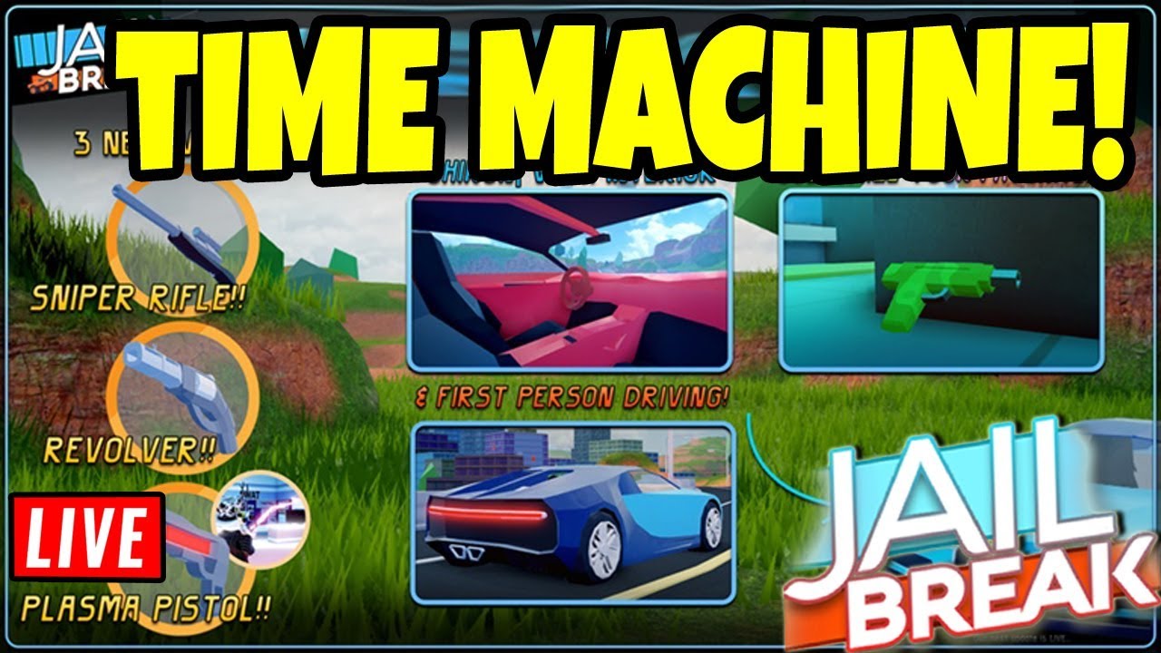🔴 JAILBREAK TIME MACHINE EVENT? (Roblox) *NEW* - YouTube