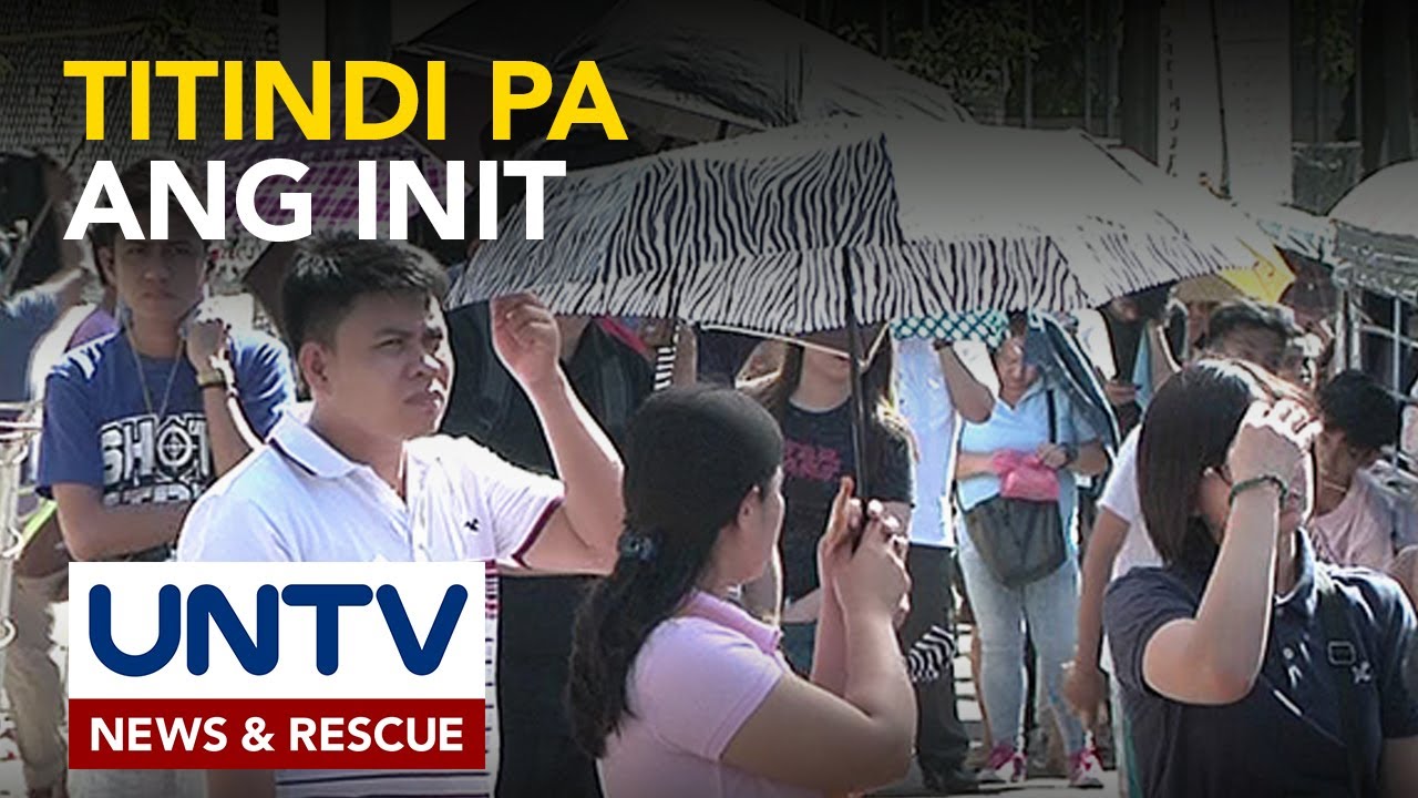 Mas mainit at maalinsangang panahon, asahan sa mga susunod na araw at ...