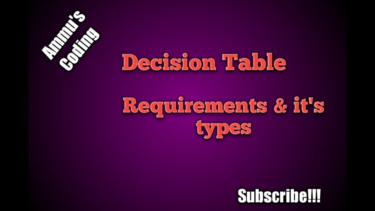 Decision Table With Example Requirements Its Types Explanation In decision-table-with-example-requirements-its-types-explanation-in