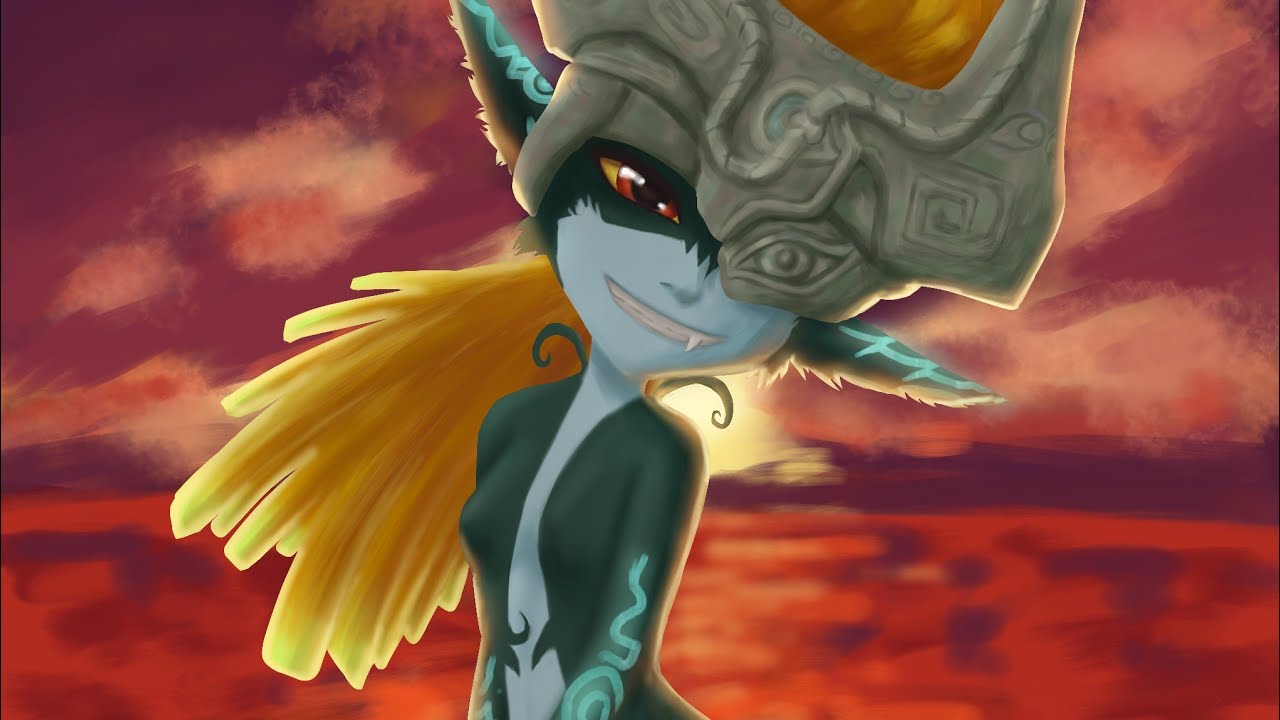 Midna Ibis Paint X Speed Paint - YouTube