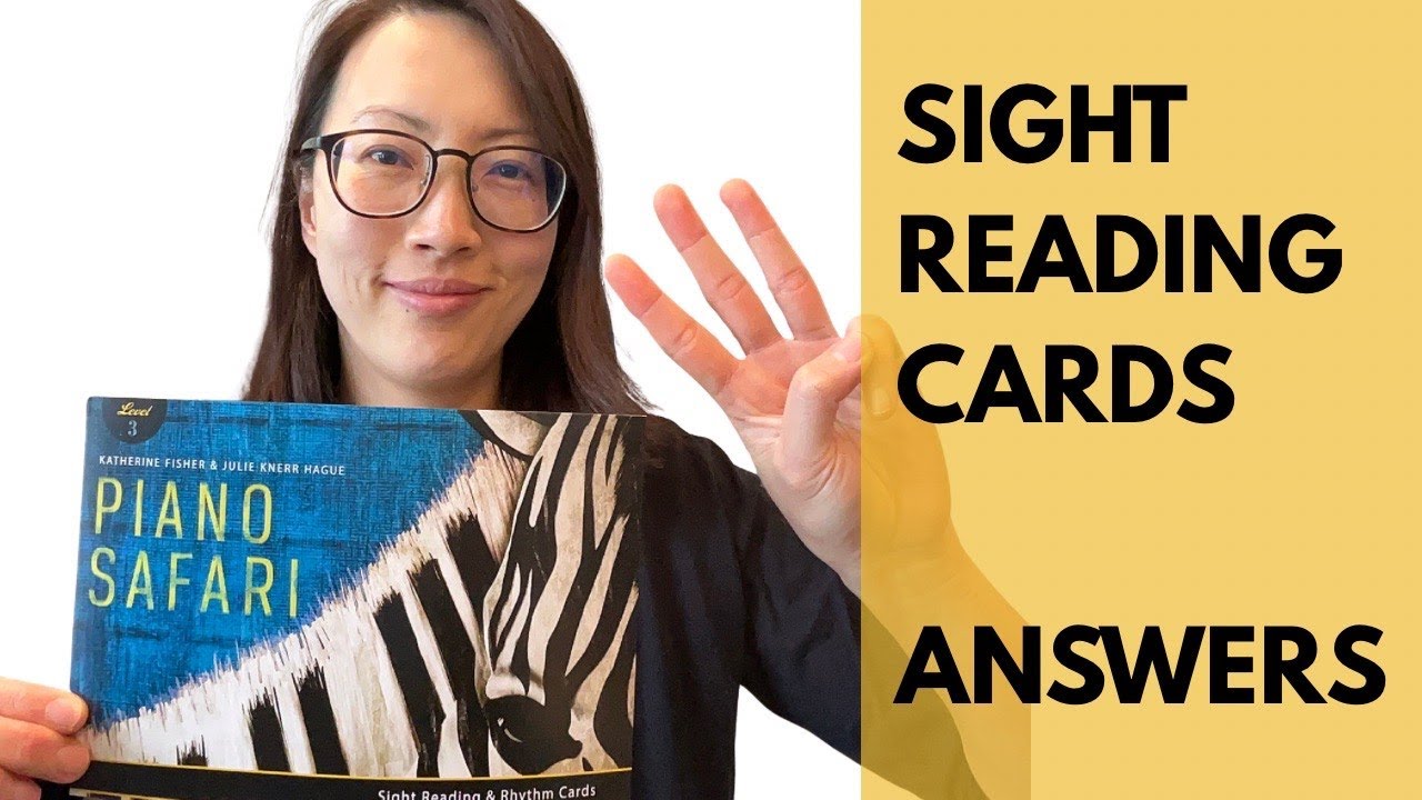 Piano Safari Sight Reading Cards 3 Level P Answers - YouTube