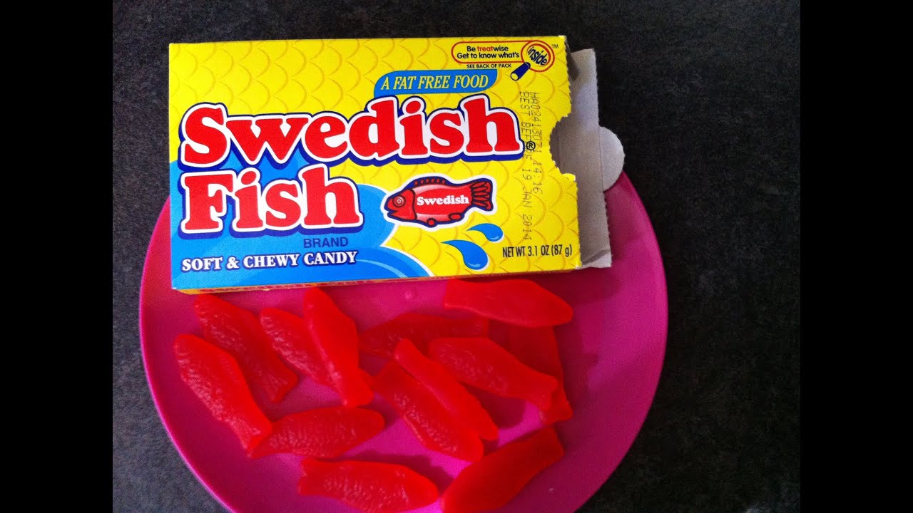 Swedish fish Cadbury USA - YouTube