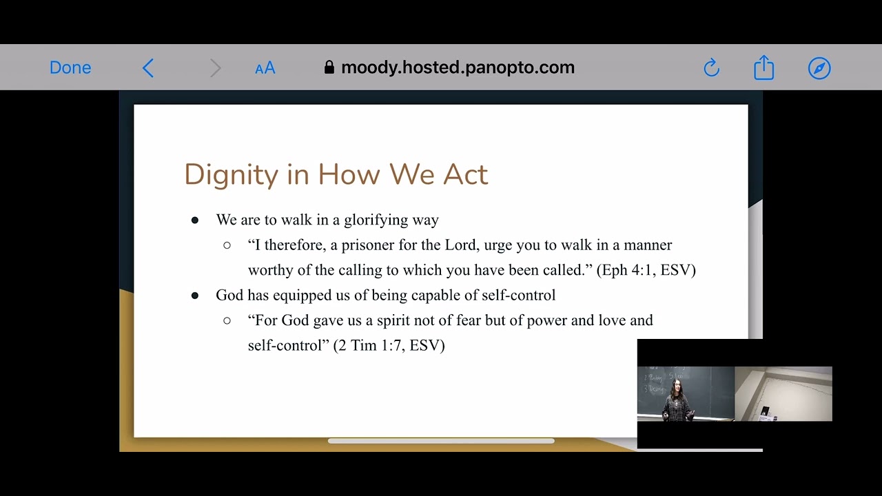 TED Talk Speech on Dignity - YouTube